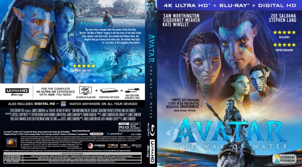 CoverCity - DVD Covers & Labels - Avatar: The Way of Water 4K