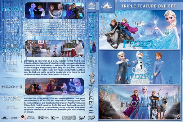 CoverCity - DVD Covers & Labels - Frozen Triple Feature