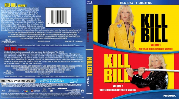 CoverCity - DVD Covers & Labels - Kill Bill: Vol. 1 & Vol. 2