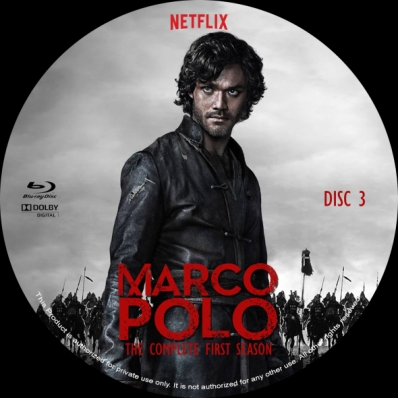 CoverCity - DVD Covers & Labels - Marco Polo - Season 1; disc 3