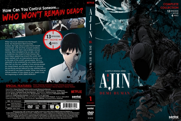 CoverCity - DVD Covers & Labels - Ajin Demi-Human - Season 1