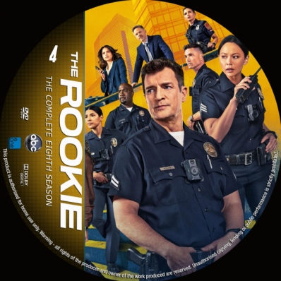 CoverCity - DVD Covers & Labels - The Rookie - Season 8; disc 4