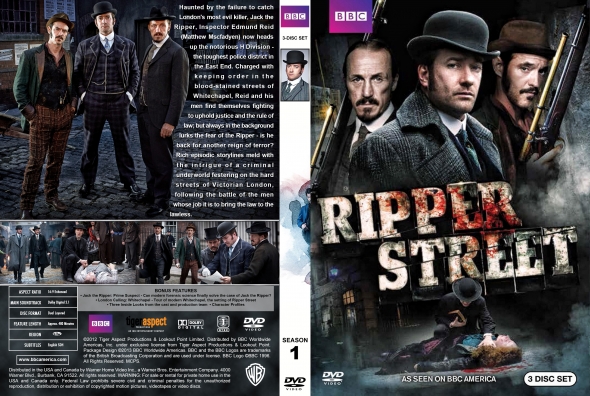CoverCity - DVD Covers & Labels - Ripper Street - Season 1 (spanning spine)
