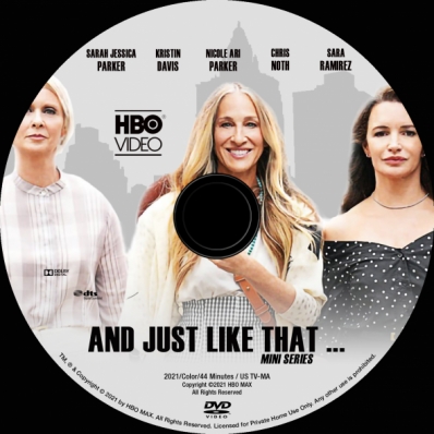 CoverCity - DVD Covers & Labels - And Just Like That... - Mini Series