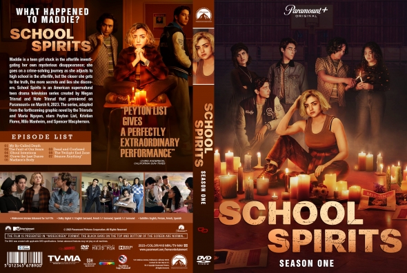 CoverCity - DVD Covers & Labels - School Spirits - Season 1