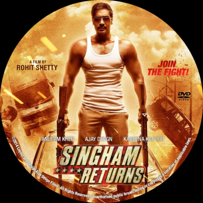 CoverCity - DVD Covers & Labels - Singham Returns
