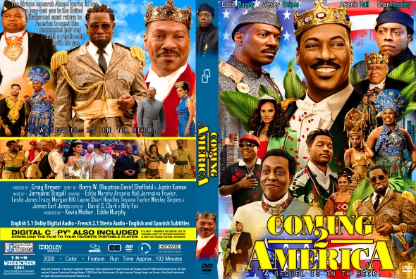 CoverCity - DVD Covers & Labels - Coming 2 America CoverCity - DVD Covers & Labels - Coming 2 America