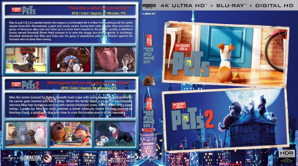 CoverCity - DVD Covers & Labels - The Secret Life of Pets Double ...
