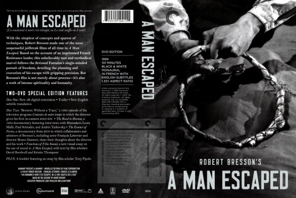 CoverCity - DVD Covers & Labels - A Man Escaped CoverCity - DVD Covers & Labels - A Man Escaped