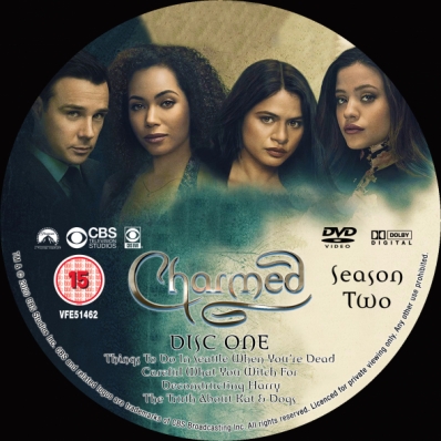 CoverCity - DVD Covers & Labels - Charmed - Season 2; disc 1