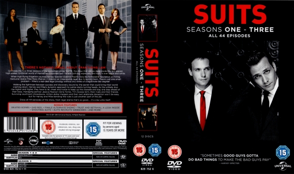 CoverCity - DVD Covers & Labels - Suits - Season 1-3