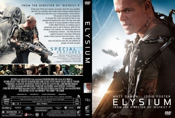 Elysium Dvd Cover Digibook Elysium Mueller Exclusive Blu Ray