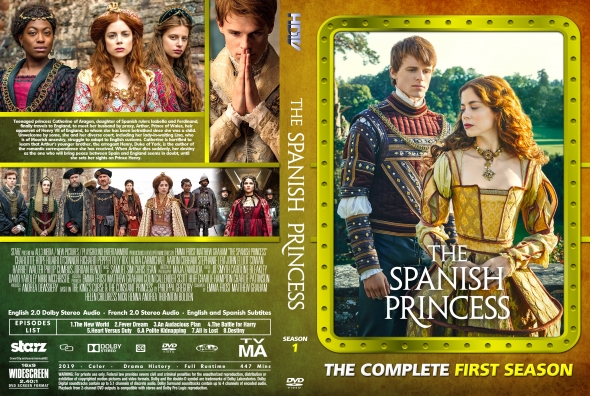 CoverCity - DVD Covers & Labels - The Spanish Princess - Season 1
