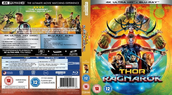 CoverCity - DVD Covers & Labels - Thor: Ragnarok 4K