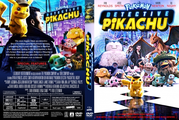 CoverCity - DVD Covers & Labels - Pokemon Detective Pikachu