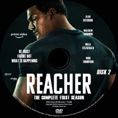 CoverCity - DVD Covers & Labels - Reacher - Season 1; disk 2