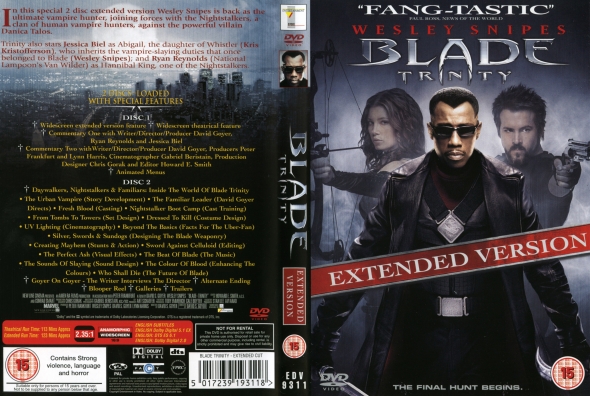 CoverCity - DVD Covers & Labels - Blade: Trinity