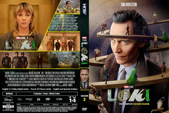 CoverCity - DVD Covers & Labels - Loki - Season 2