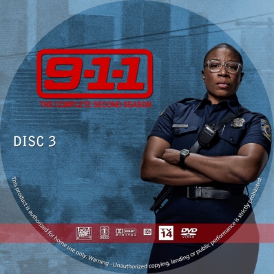 911 Season 1 2018 R1 Custom Dvd Cover Labels