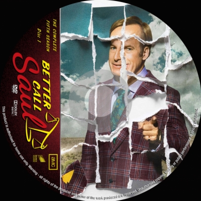 CoverCity - DVD Covers & Labels - Better Call Saul - Season 5; disc 1