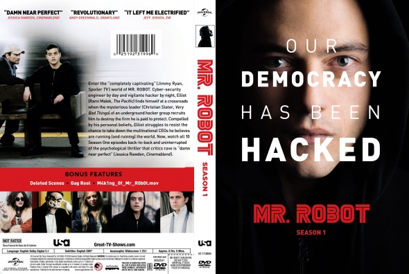 CoverCity - DVD Covers & Labels - Mr. Robot - Season 1