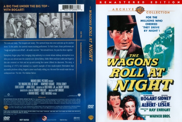 CoverCity - DVD Covers & Labels - The Wagons Roll At Night