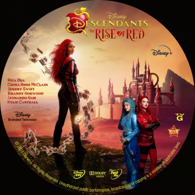 CoverCity - DVD Covers & Labels - Descendants: The Rise of Red