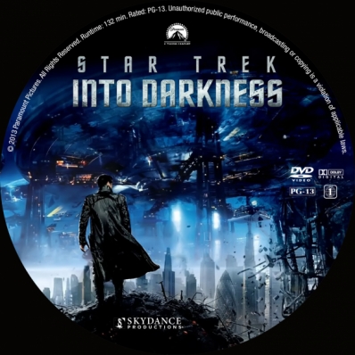 Star Trek Into Darkness Dvd Cover