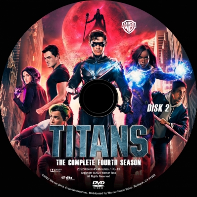 CoverCity - DVD Covers & Labels - Titans - Season 4; disk 2
