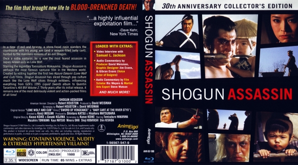 CoverCity - DVD Covers & Labels - Shogun Assassin