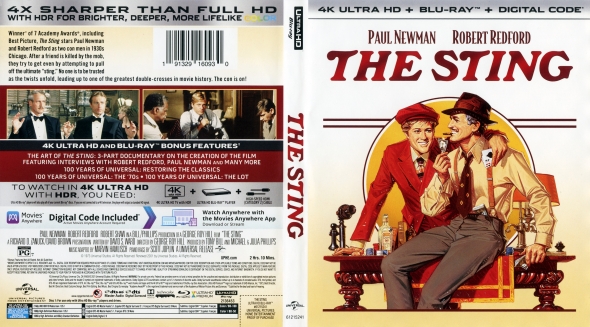 CoverCity - DVD Covers & Labels - The Sting 4K