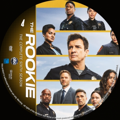CoverCity - DVD Covers & Labels - The Rookie - Season 6; disc 4