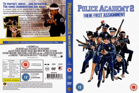 CoverCity - DVD Covers & Labels - Police Academy 2: Their First Assignment CoverCity - DVD Covers & Labels - Police Academy 2: Their First Assignment