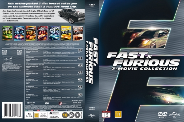 CoverCity - DVD Covers & Labels - Fast and Furious 7-Movie Collection