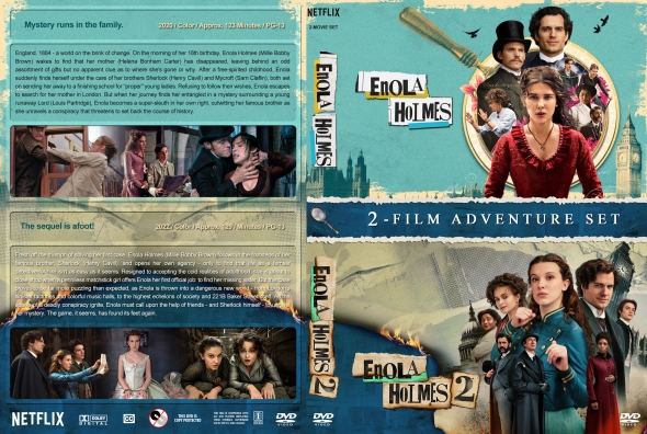 CoverCity - DVD Covers & Labels - Enola Holmes Double Feature