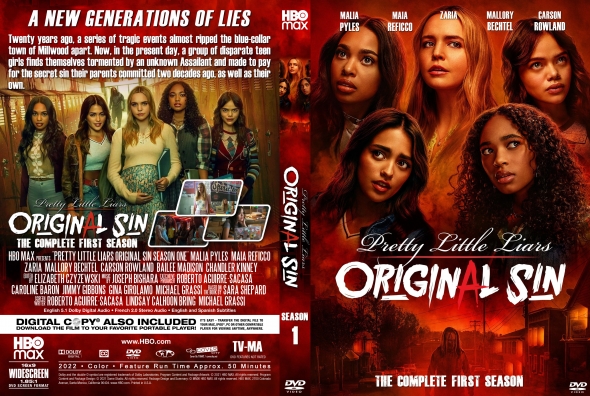 Pretty Little Liars Season 1 Dvd Cover