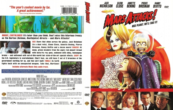 CoverCity - DVD Covers & Labels - Mars Attacks!