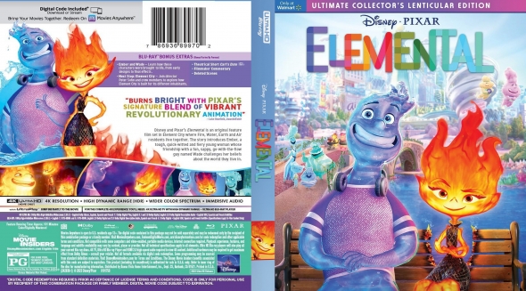 CoverCity - DVD Covers & Labels - Elemental 4K