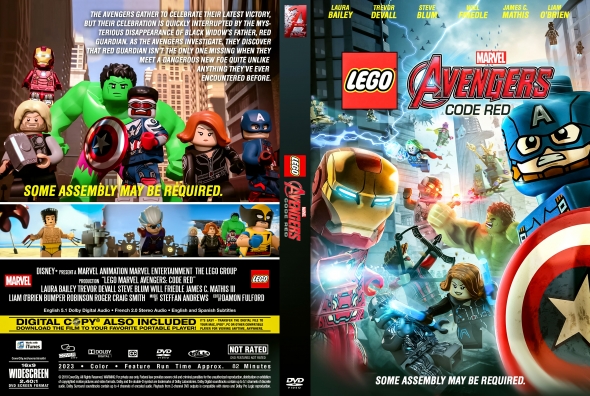 CoverCity - DVD Covers & Labels - Lego Marvel Avengers: Code Red
