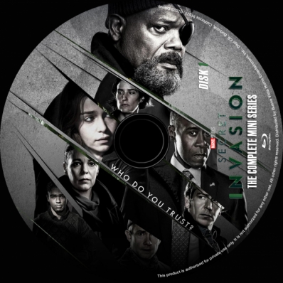 CoverCity - DVD Covers & Labels - Secret Invasion - Mini Series; disk 1