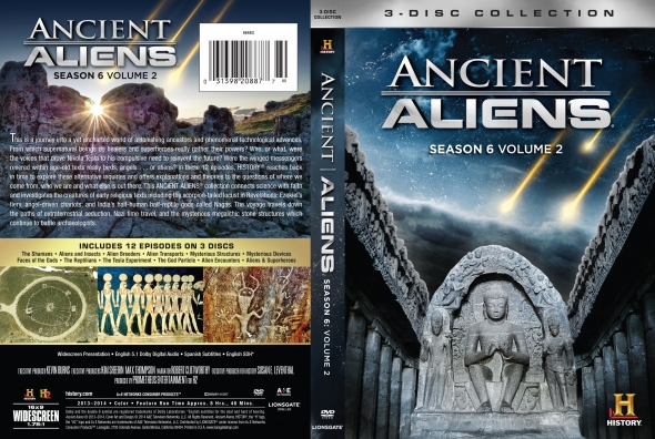 CoverCity - DVD Covers & Labels - Ancient Aliens - Season 6; Volume 2