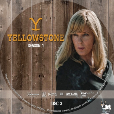 CoverCity - DVD Covers & Labels - Yellowstone - Season 1, disc 3
