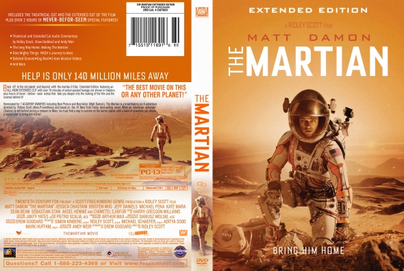 CoverCity - DVD Covers & Labels - The Martian