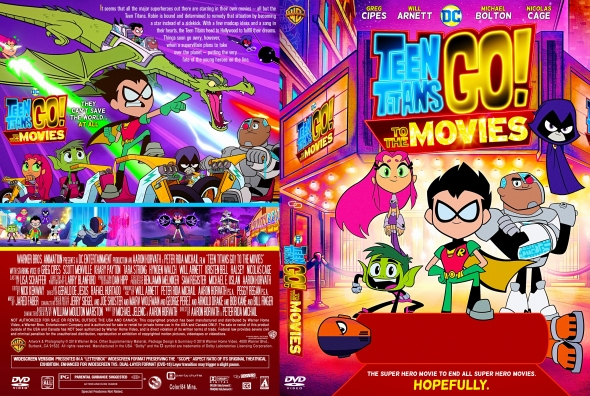 CoverCity - DVD Covers & Labels - Teen Titans Go! To the Movies