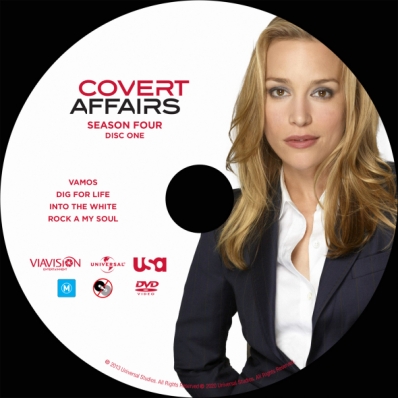 Covert Affairs Seizoen 4 Dvd Hoes Covert Affairs Complete Series