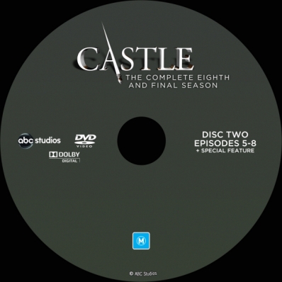 CoverCity - DVD Covers & Labels - Castle - Season 8; disc 2