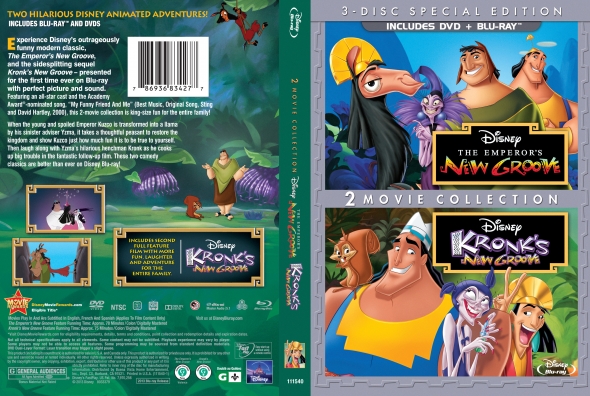 CoverCity - DVD Covers & Labels - Kronk's New Groove / The Emperor's ...