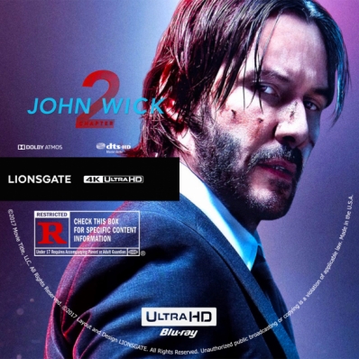 CoverCity - DVD Covers & Labels - John Wick: Chapter 2 4K