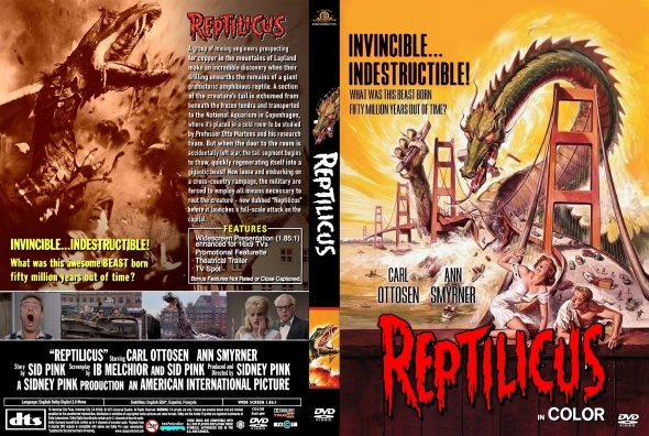 CoverCity - DVD Covers & Labels - Reptilicus