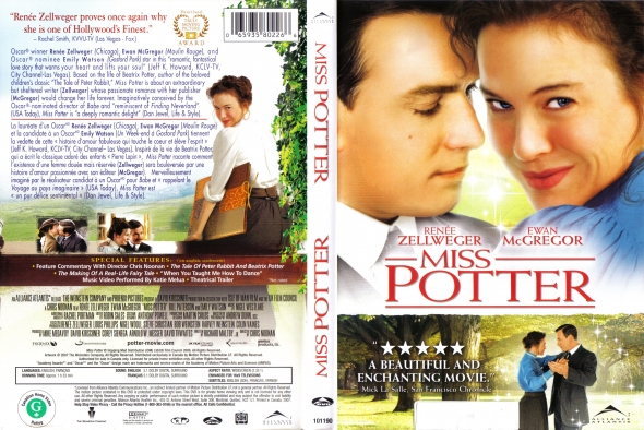 CoverCity - DVD Covers & Labels - Miss Potter